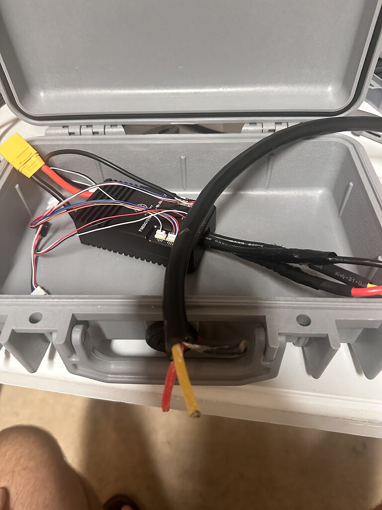 How to secure motor cables to vesc outside of enclosure - Build, Repair ...