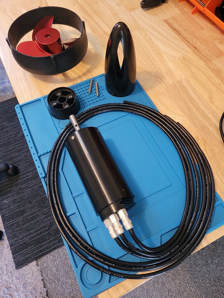 Flying Rodeo Motor, mast clamp, shroud, prop - Buy & Sell - FOIL.zone