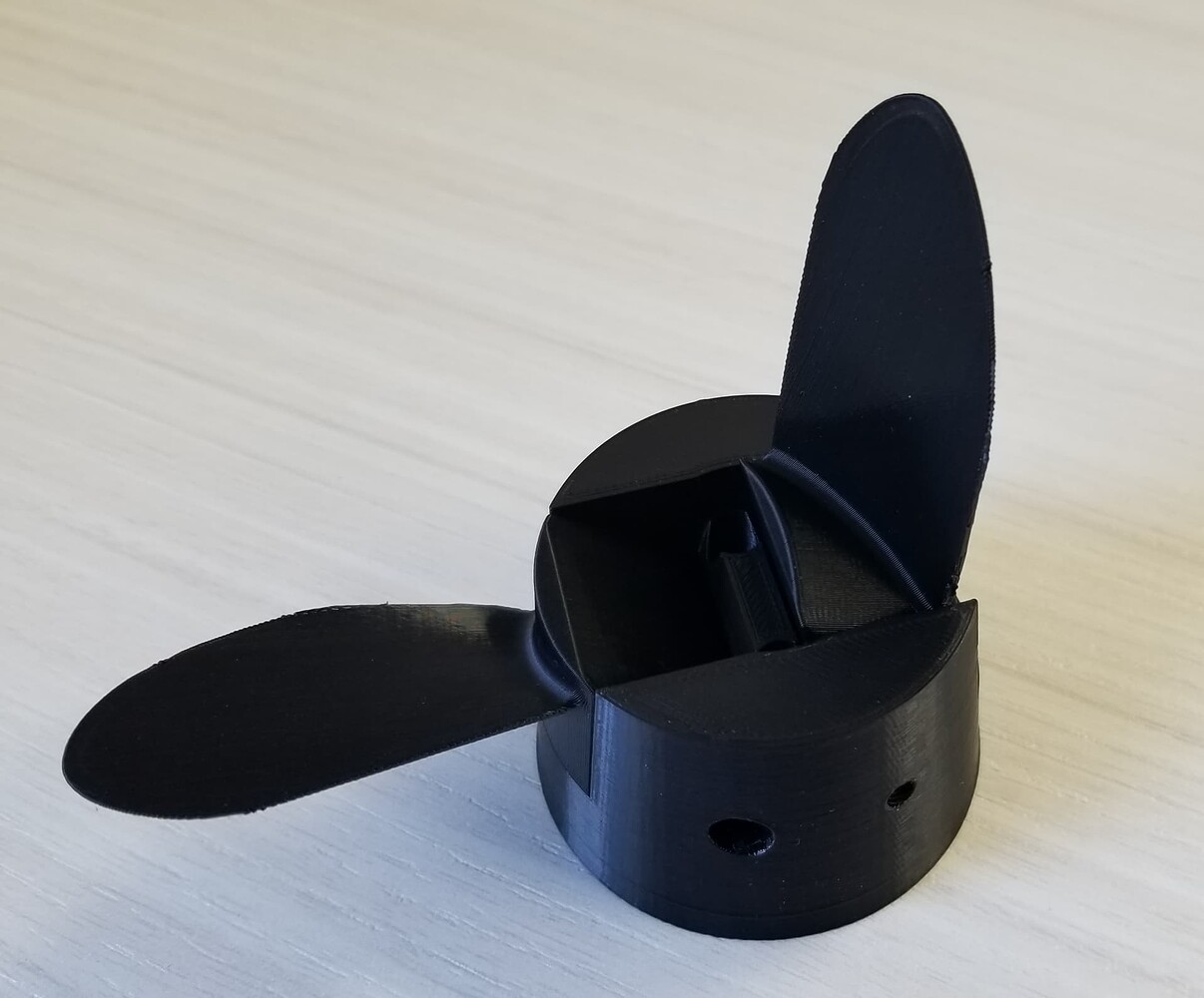 3D-printed folding propeller - #74 by Seaman - Propulsion System (Motor ...