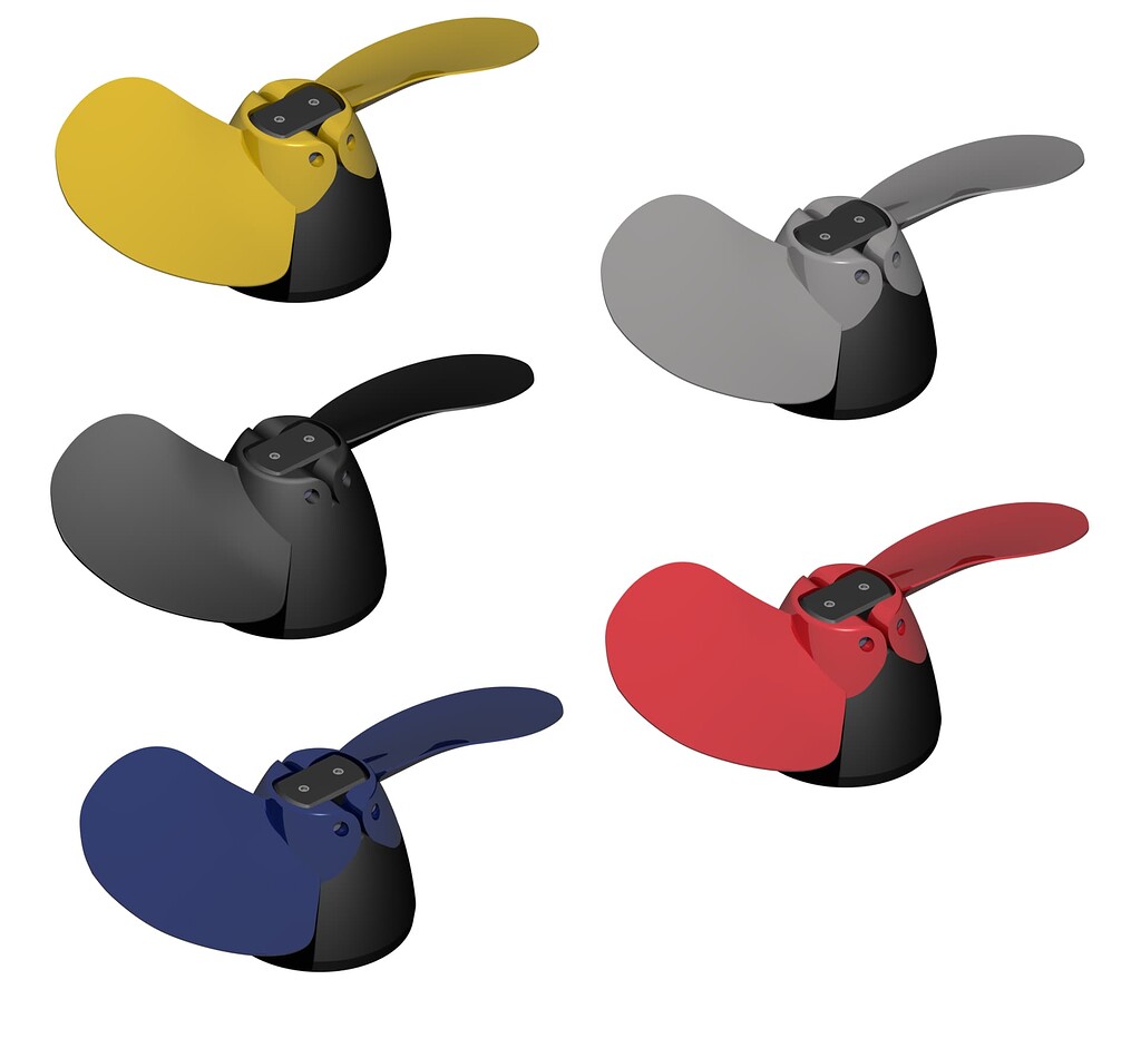 FR folding prop - Props & Ducts - FOIL.zone