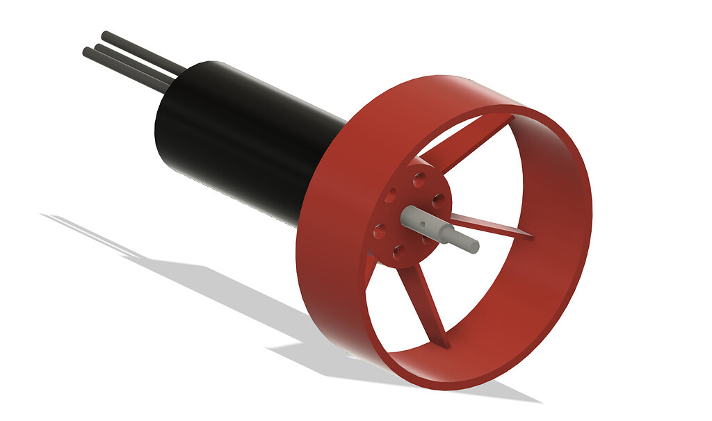 65161 motor with basic guard STEP file - Props & Ducts - FOIL.zone