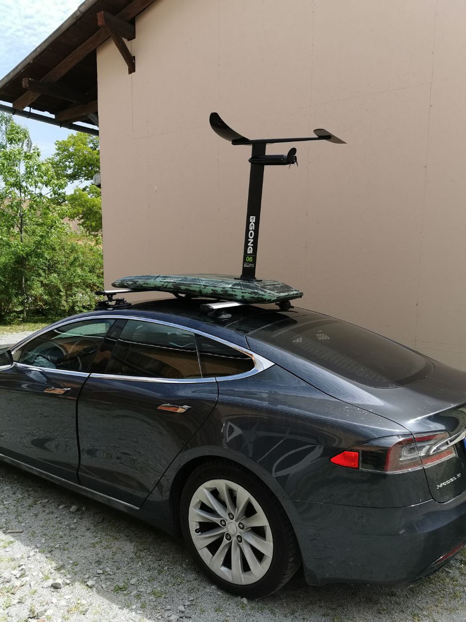 Transporting Fully Assembled E-foil on Roof Racks - Build, Repair & Mod ...